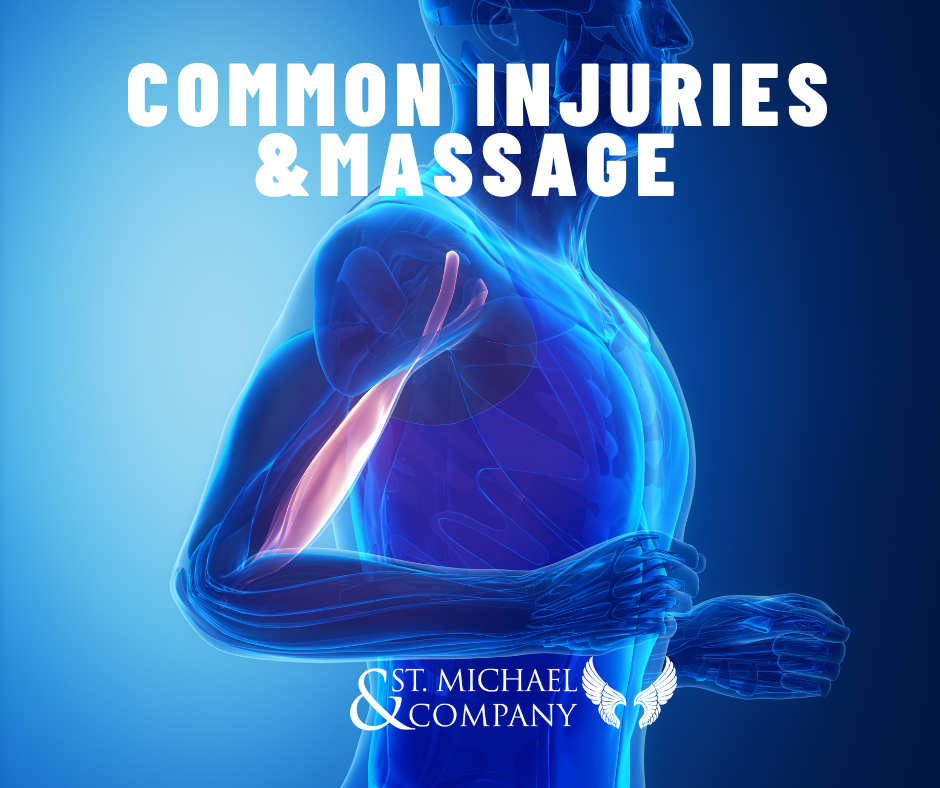 Common Injuries and Massage - St. Michael & Company